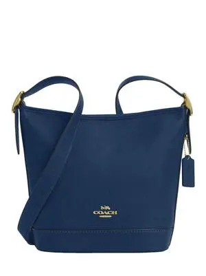 COACH® COACH® Jude Duffle Bag Pebbled Leather/gold/deep Blue
