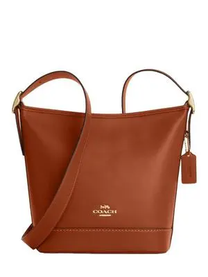 COACH® COACH® Jude Duffle Bag Smooth Leather/gold/tan