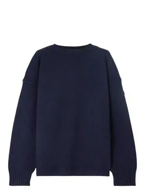 Chloé Wool And Cashmere-blend Sweater - Blue