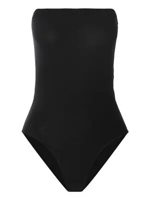 Alaïa Strapless Stretch-jersey Bodysuit - Black