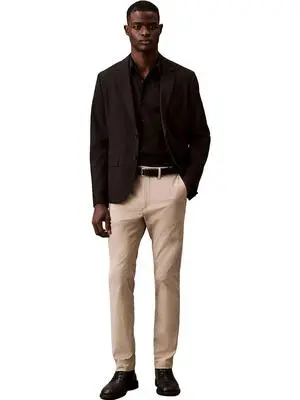Calvin Klein Tech Slim Stretch Woven Chino - Plaza Taupe