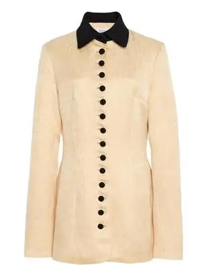Rosie Assoulin Button Down Blazer - Ivory