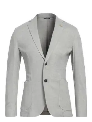 TOMBOLINI Running Blazer In Light Viscose Blend - Grey