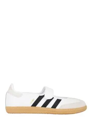 ADIDAS ORIGINALS Samba Jane Sneaker - Cloud White  Alumina  & Core Black