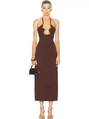 Cult Gaia Valma Knit Dress - Java