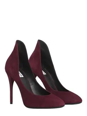 Alaïa Stiletto Pump - Rouge Grenat
