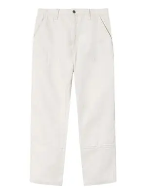 StÜssy Canvas Work Pant - White