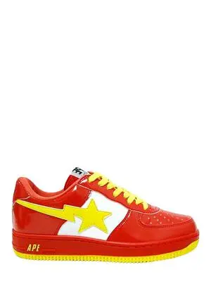 A BATHING APE Sta Fs-001 Low 'the Flash' Sneaker - Red