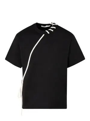 CRAIG GREEN Laced T-shirt - Black