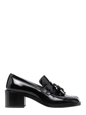 MAISON MARGIELA Tabi Heeled Loafer - Black