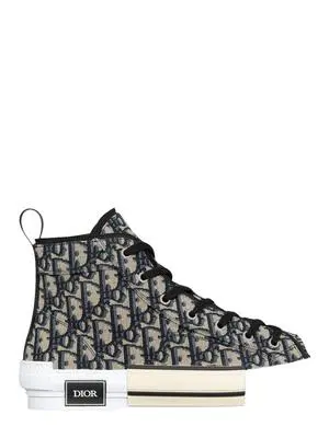 Dior B23 High Top Sneakers - Cream