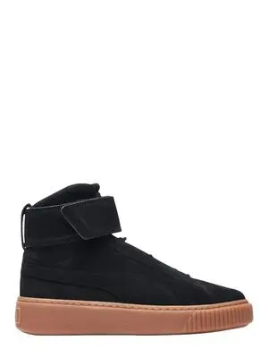PUMA Suede Platform Mid High-Top Sneakers