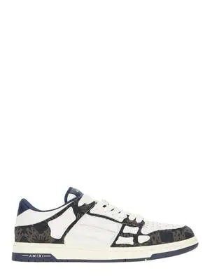 Amiri Skel Top Low 'ma Quad Midnight Indigo - White