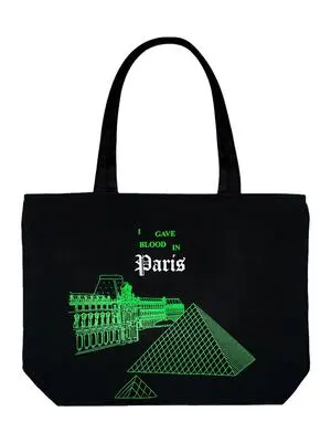 PLEASURES Printed Tote Bag