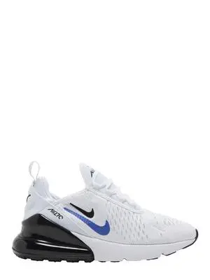 Nike Air Max 270 Gs 'double Swoosh' Sneakers - White
