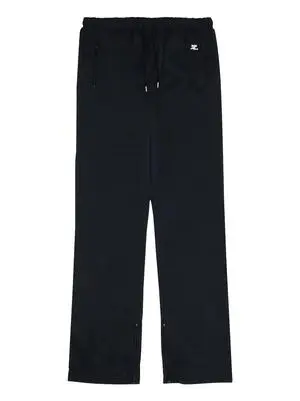 COURREGES Tappered Tracksuit Pants - Black