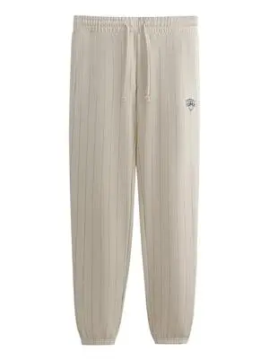 Kith For The New York Knicks Ny Pinstripe Williams I Sweatpant - Cream