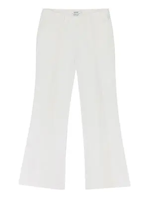 Rhude Low Waisted Trousers - White