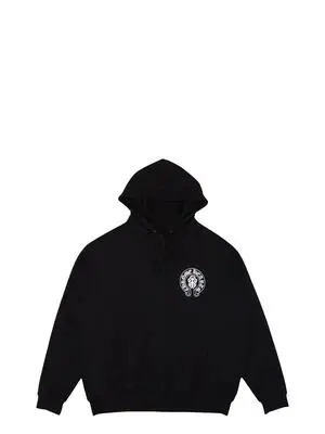 Chrome Hearts Horseshoe Print Hoodie - Black