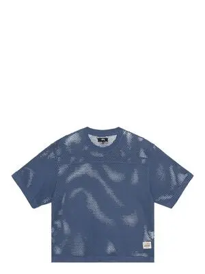 StÜssy Mesh Jersey Crew - Blue