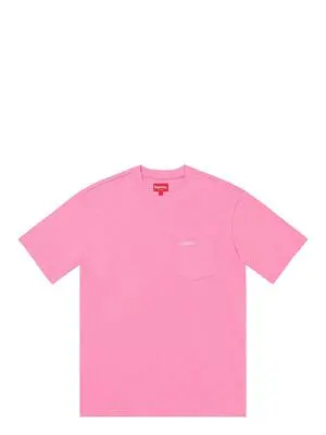 Supreme Short-sleeve Pocket Tee - Pink