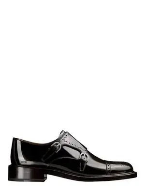 Dior Evidence Monk Polished Calfskin - Black