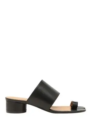 MAISON MARGIELA Leather Tabi Heeled Sandal
