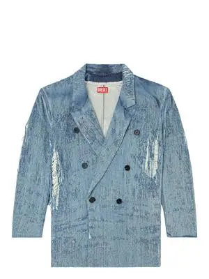 DIESEL D-pekka-fsg2 Denim Jacket - Blue