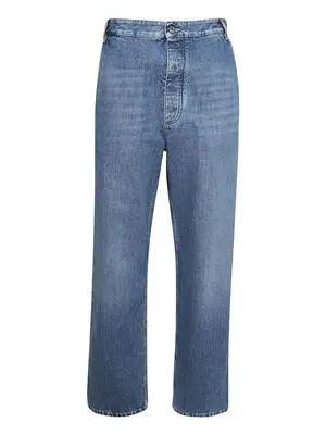 Bottega Veneta Rigid Denim Jeans - Blue
