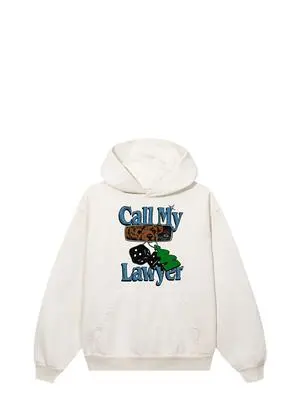 MARKET Call My Lawyer Chase Hoodie - White