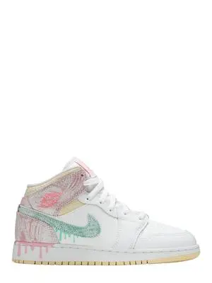 JORDAN 1 Mid Se Gs Sneakers - White