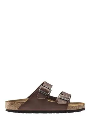 BIRKENSTOCK Arizona Leather Sandals - Brown