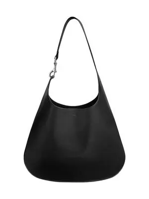 Phoebe Philo Leather Bean Bag - Black