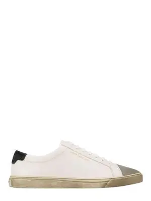 Saint Laurent Andy Low Top Sneakers - White