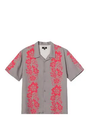 StÜssy Hawaiian Pattern Shirt - Grey