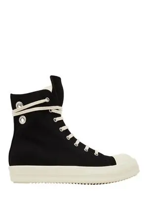 Rick Owens Luxor High Top Sneakers - Black