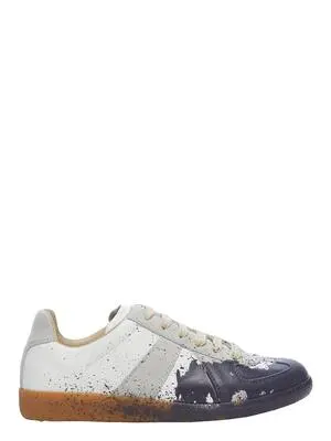 MAISON MARGIELA Replica Low 'paint Splatter - White