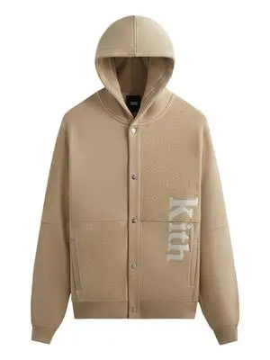 Kith Reverse Panelled Williams Vi Hooded Jacket - Tan