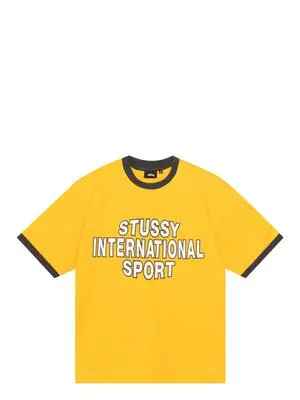StÜssy Sport Ringer Tee - Gold