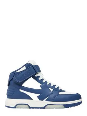 Off-White Out Of Office Mid Sneakers - Blue