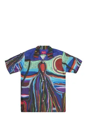 Supreme Reaper Rayon Shirt - Blue