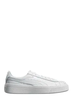 PUMA Basket Platform Sneakers - White