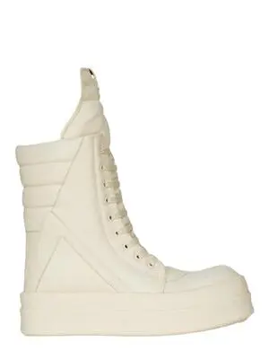 Rick Owens Porterville Mega Geobasket High - White