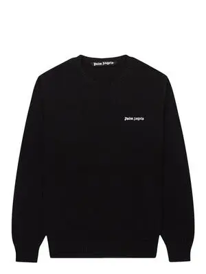 Palm Angels Classic Logo Sweater - Black