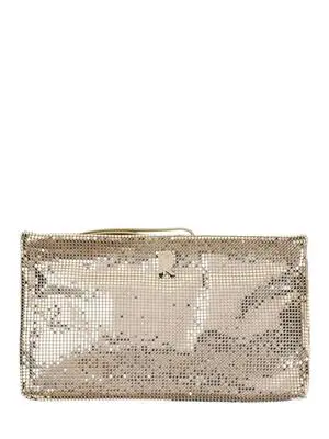 Rabanne Mesh Clutch - Gold