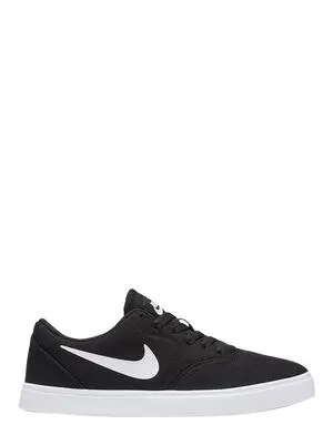 Nike Check Canvas Sb Gs Sneakers - Black
