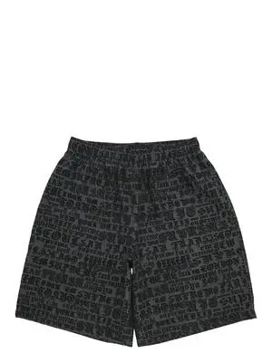 Supreme Jacquard City Shorts - Black