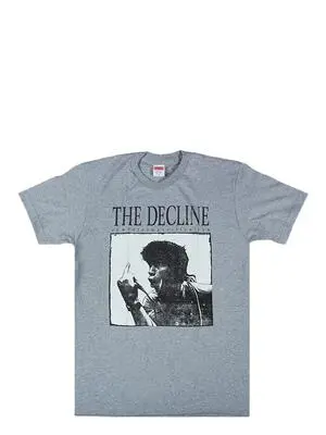 Supreme Decline Of Western Civilizations Tee - Grey
