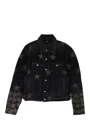 Amiri Chemist Trucker Denim Jacket - Black