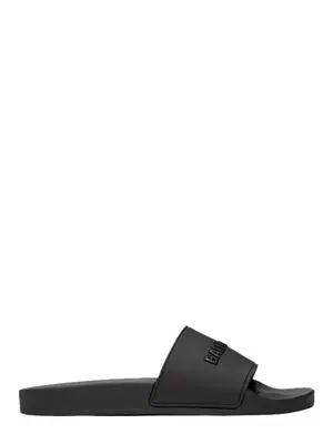 Balenciaga Pool Slides - Black